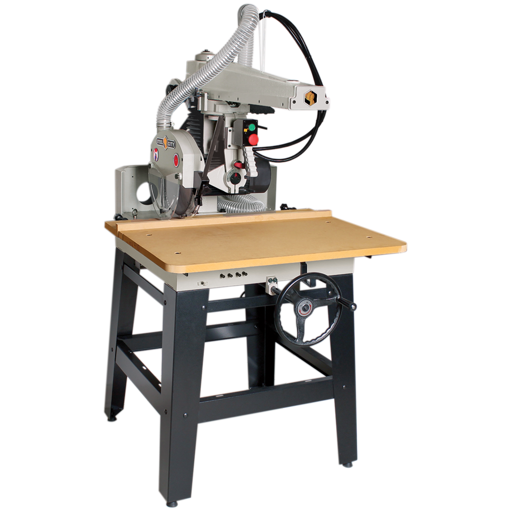 12" Production Radial Arm Saw 10-722 – Steel City Machines